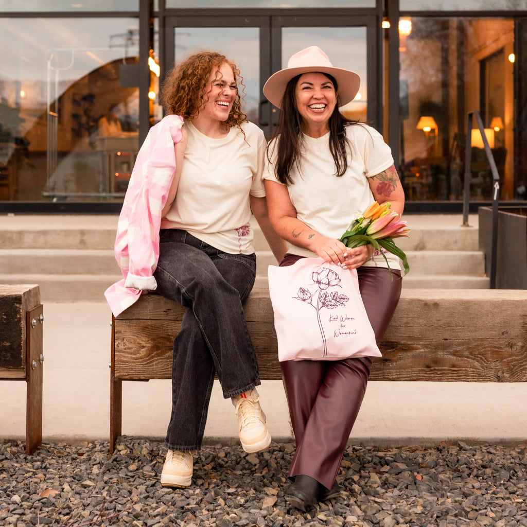 Kind Women for Womenkind T-Shirt, Cream – Hip & Humble