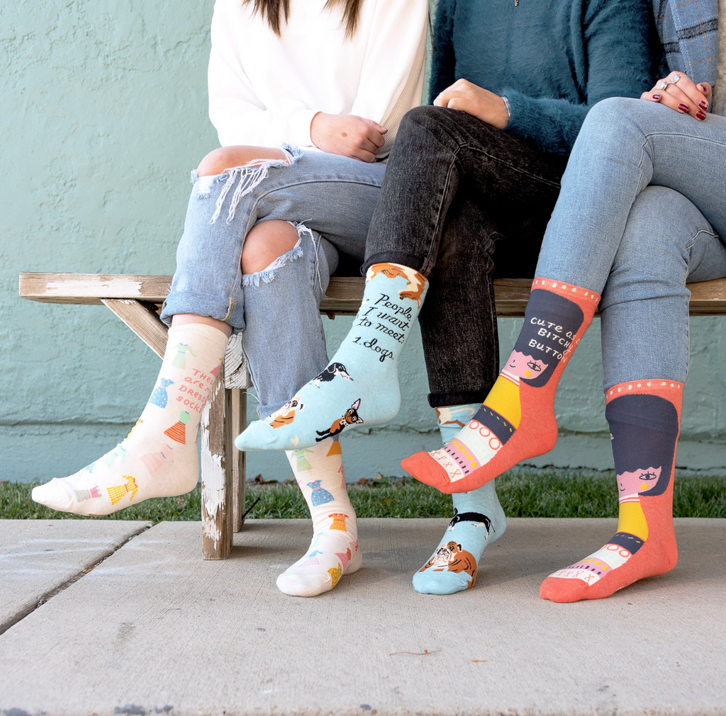 Crew Socks with Sayings – Hip & Humble